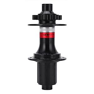 Mountain Bike Rear Hub, CNC 48x12mm Disc Brake Hubs Wear Resistant Aluminum Alloy for Mountain