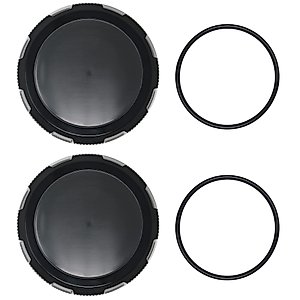 AppliaFit Filter Drain Cap Assembly Compatible with Jandy Zodiac R0523000 for Select Pool and Spa DE and Cartridge Filters (2-Pack)