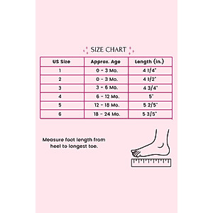 Swea Pea & Lilli Lito Joyce Infant Girls Special Occasion/Christening White/Ivory Shoe with Bow (4, White)