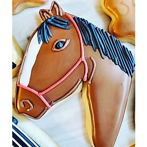Horse Head Cookie Cutter 5" Made in USA by Ann Clark