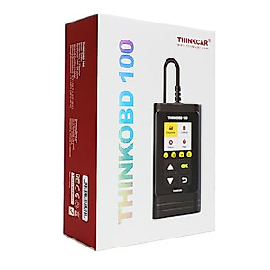 THINKCAR OBD2 Scanner, THINKOBD100 Engine Fault Code Reader with Full OBD2 Functions,O2 Sensor/Smog Test CAN Diagnostic Scanner Tool for All OBDII Protocol Cars Since 1996,Lifetime Free Update