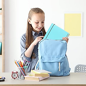 EOOUT 3 Pack Dotted Spiral Notebook, 8.5" x 11", A4 Journal for Women, Back to School, Thick Plastic Cover, 100gsm, for School, Office, Artist Writing/Drawing (Candy Colors)