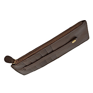 Rolfs Slim Money Organizer Id Card Credit Card Holder Wallet (Brown)