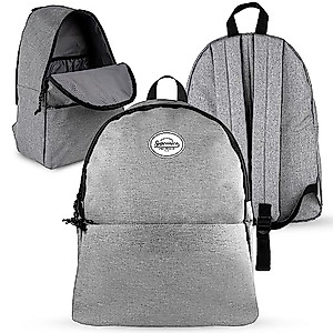 SUPRANICE Everyday backpack for boys girls millde high school, leisure, work - with 13" laptop compartment, 18 L, Comfortable Well Padded Lightweight Day Pack for Men Women