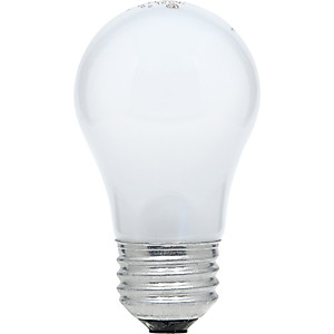 Sylvania Soft White Incandescent A15 Bulb, Medium Base | 15 Watts/120 Volts | 2-Bulbs Per Pack (2-Bulbs Total)
