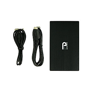 FD 1TB Portable Hard Drive - USB 3.2 Gen 1 - 5Gbps - Aluminum - Black - Compatible with Xbox One, One S, One X (XB-1TB-PGD) by Fantom Drives