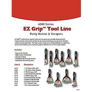 Red Devil 6251 EZ Grip Multi-Purpose Painter's Tool, 3"