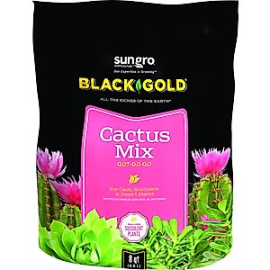 Sun Gro Horticulture 1410602.Q08P Black Gold Cactus Mix (8 qt)