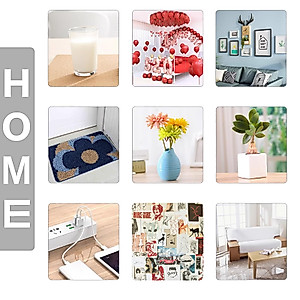 EGINO 400 Pcs Double Sided Sticker Dots Removable Waterproof Sticky Putty Transparent Sticky Tack Small Stickers for DIY Festival Decoration Home Office Party