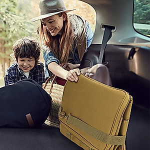 Soft Insulated Cooler Bag 48-Can Leakproof Soft Sided Cooler Large Collapsible Portable Cooler Bags 32L for Picnic, Waterproof Soft Ice Chest for Camping,Beach,Fishing,Travel,Outdoor