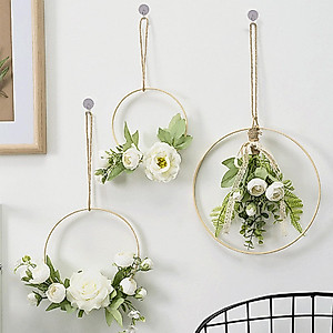 100PCS Clear Command Hooks, Command Ceiling Hooks Self-Adhesive Ceiling Hooks for Hanging, Sticky Damage-Free No-Drill Ceiling Discs for Festival Wedding Birthday Party Christams Decorations