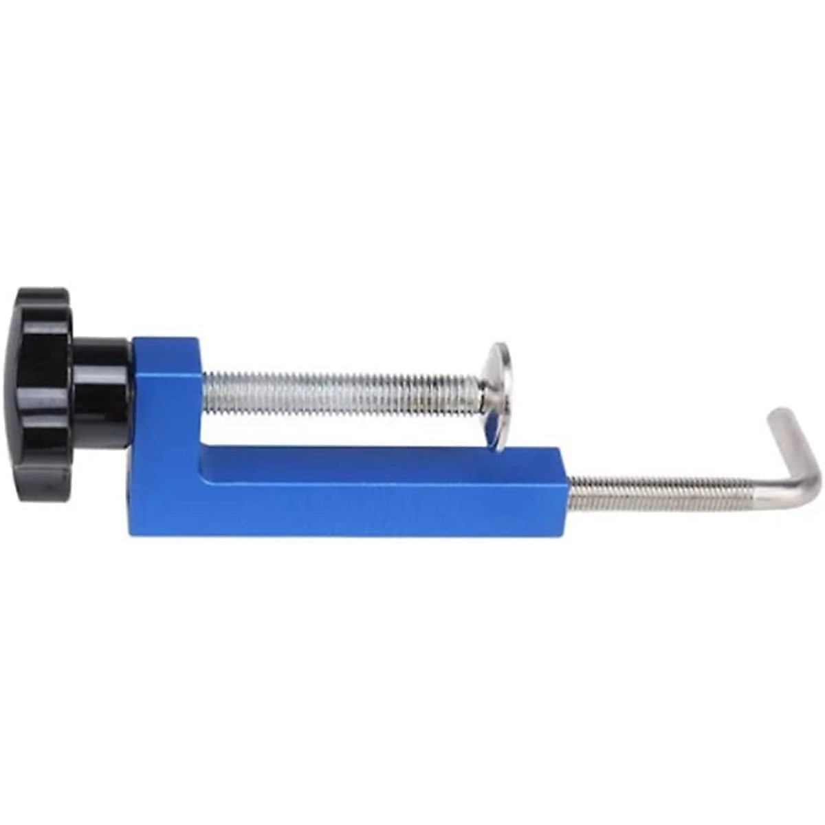 1/2Pcs Universal Fence Clamps Aluminium Alloy Clamp G Clip MultiFunctional Woodworking Fixing Tools (2pc Blue)