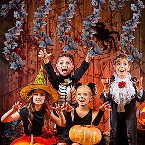 3 Pieces Maple Leaves Fall Garland 5.9 Feet Artificial Fall Leaf Garland Decorative Hanging Vines for Home Garden Party Wedding Thanksgiving Christmas Ornament