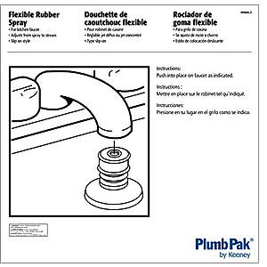 Plumb Pak PP800-7 PlumPak Flexible Faucet Aerator, Rubber