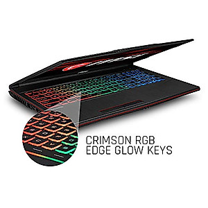 MSI GP63 Leopard-077 15.6" Performance Gaming Laptop i7-8750H (6 cores), NVIDIA GeForce GTX 1060 6G, 256GB NVMe SSD + 1TB HDD, 16GB RAM, Win 10, VR Ready, RGB KB