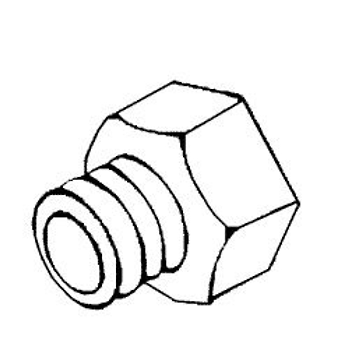 Hex Plug for A-dec ADP057