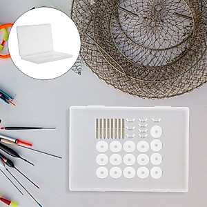 STOBOK 3pcs Portable Project Case A5 Storage Box Scrapbook Paper Storage Container Plastic Storage Organizer Office Documents Holder