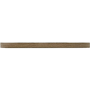 InPlace Shelving Lewis Hyman, 9602048E, Floating Shelf with Invisible Brackets, 35.4 Inch Wide x 2 Inch Height x 10.2 Inch Depth, Rustic Wood