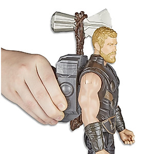 Titan Hero Series Electronic Thor Action Figure with FX Gear from Infinity War