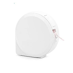VIBY Portable Label Maker Printer Thermal Transfer Printer Manual Cutting 180dpi BT Connection with APP Multiple Languages (Color : OneColor)