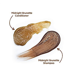 John Frieda Midnight Brunette Shampoo, Color Deepening Shampoo to Enhance and Refresh Brunette Tones, Cocoa and Primrose Oil-Infused Shampoo to Revive Brunette Color, 8.3 Oz