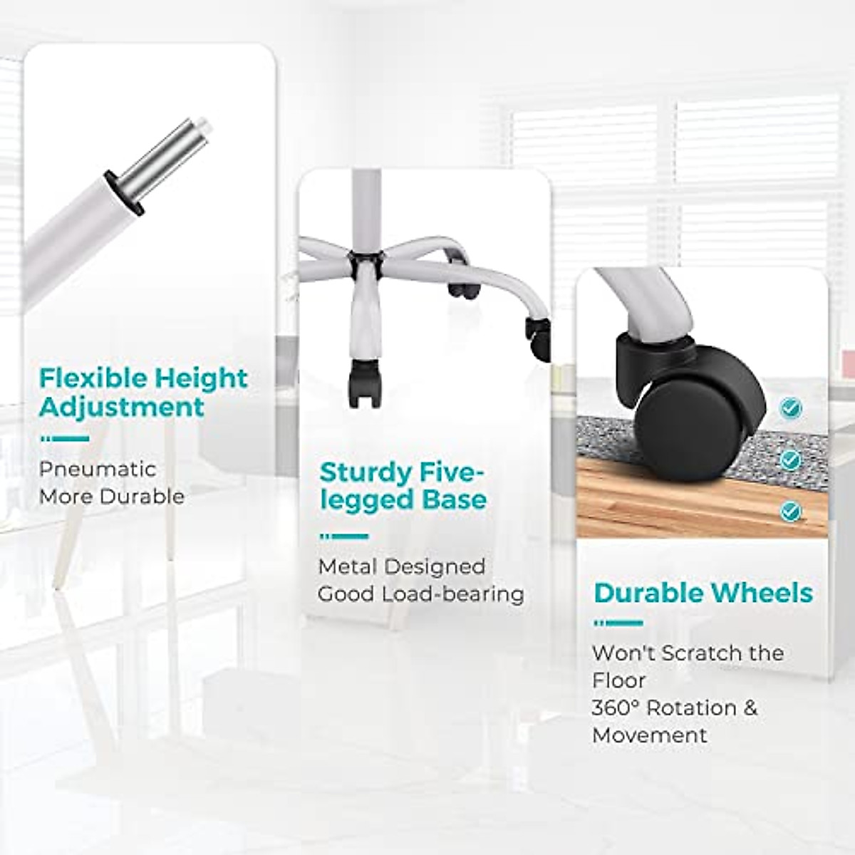 Ergonomic Office Chair Mesh Back Office Desk Chair Computer Chair Mid Back Task Chair for Home Office Gaming