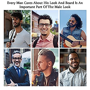 Fathers Day Dad Gifts for Men Beard Bib Apron Beard Shaper Styling Trimming Tool Kit Men's Non-Stick Hair Shaving Beard Hair Catcher Birthday Stocking Stuffers Gifts for Dad Husband Grandpa