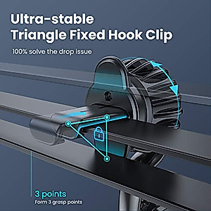 LISEN Magnetic Phone Holder for Car Mount Upgraded Clip Cell Phone Holder Car 360° Unobstructed Magnet Cell Phone Mount Strong Magnetic Vent iPhone Car Mount Compatible with All Smartphone & Tablet