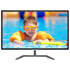 Philips 323E7QDAB 32-Inch Class IPS LED-Lit Monitor,1920x1080 Res, 5ms, 20M:1DCR, VGA,DVI,HDMI,USB, SPK (Renewed)
