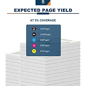 PGI-280 CLI-281 XXL Higher Yield BKCMY 10 Color Value Pack Compatible for Canon 280XL 281XL XL Ink Cartridge for PIXMA TR8520 TR8600 TR8620 TS6320 TR7520 TS6120 TR8500 TS6220 TS6300 TR8622 Printer