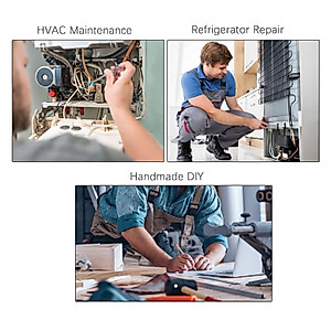 Bonvoisin Flaring Tool 1/4”-3/4” HVAC Single Flare Tool 45° Eccentric Tube Flaring Tool with Clutch Limit Piece for Copper Aluminum Tubing (one piece)