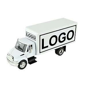 Toy Trucks, Corporate Gift, Personalized Gift, Diecast Truck, Your Logo, International 4200 Box Truck, Semi Truck
