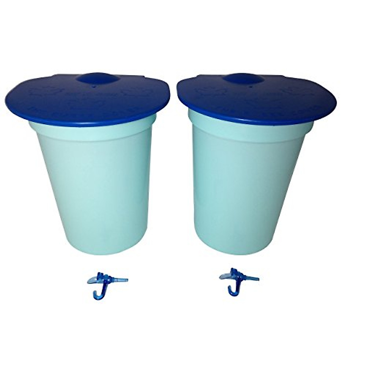 Maple Syrup Tapping Kit - Plastic Bucket, Bucket Lid, and Maple Sap Tapping 5/16" Tree Saver Spile/Spout - (Pack of 2)