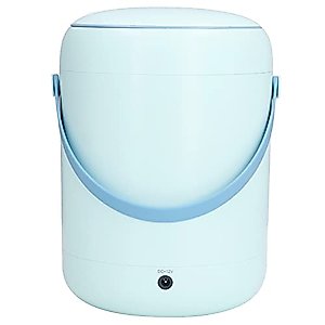 Portable Washing Machine, Lavadora Portatil, Portable Washer, Mini Washing Machine, Intelligent Underwear Washer 3L Capacity US Plug 100‑240V(blue)