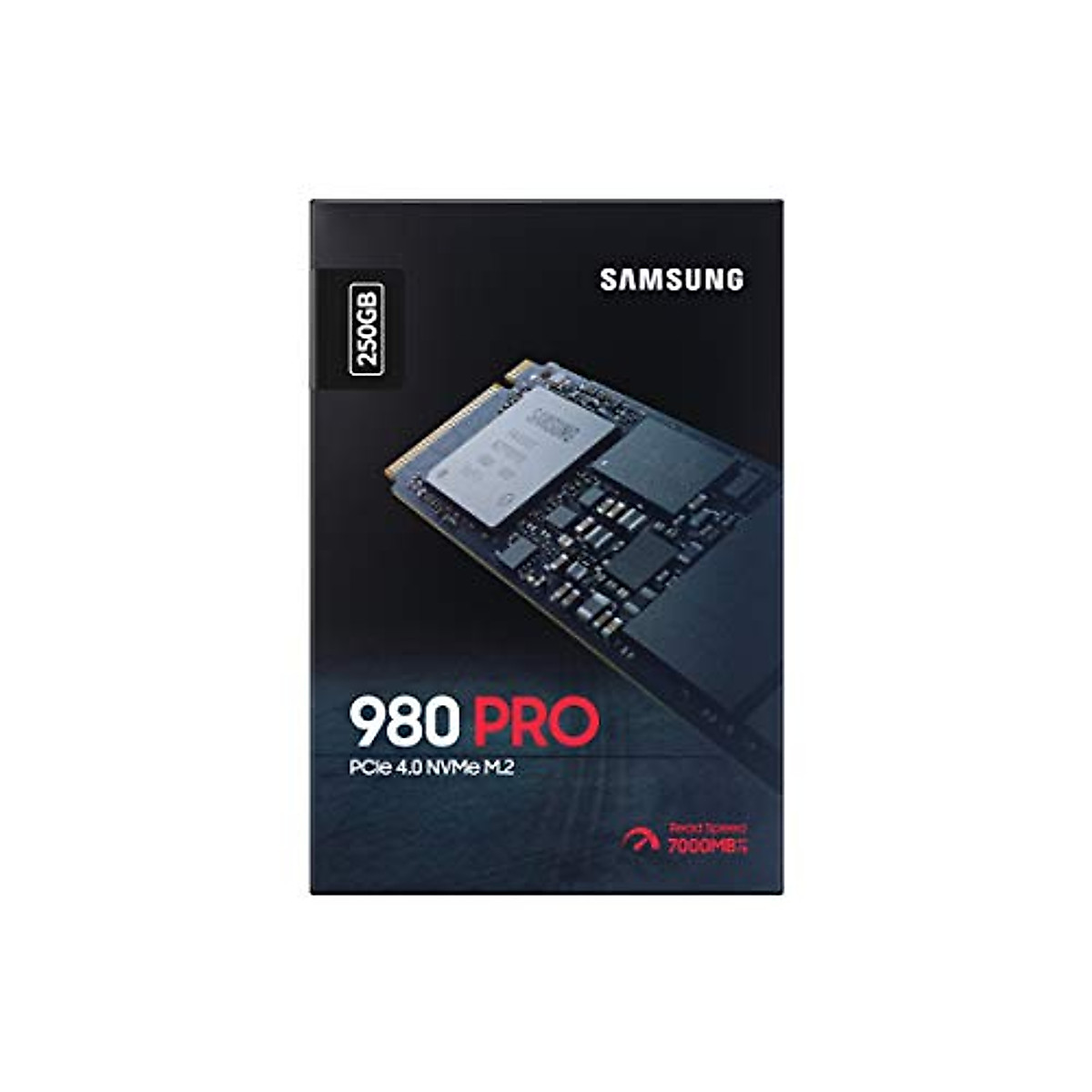 SAMSUNG 980 PRO 250GB PCIe NVMe Gen4 Internal Gaming SSD M.2 (MZ-V8P250B)