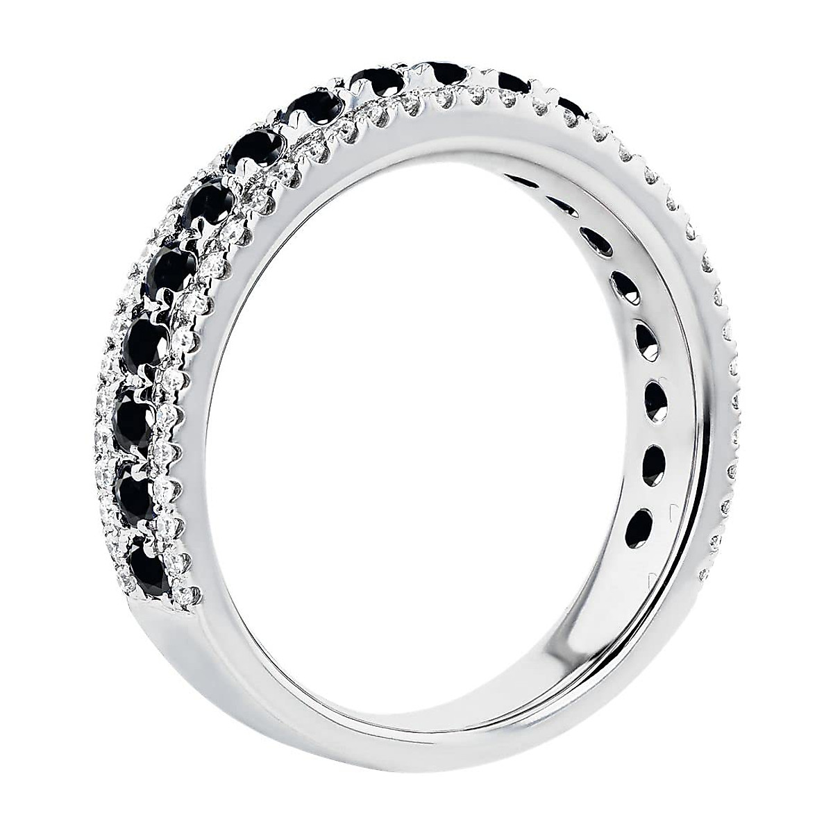 pink rings for women jewelry for kids bestie birthday gifts for women mom gifts from daughters Anniversary dress matching Ring Natural Black Onyx Ring 925 Sterling-Silver Ring Size: 8