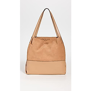 rag & bone Women's Passenger Tote 2.0, Caramel, Tan, One Size