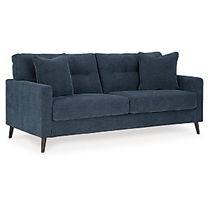 Signature Design by Ashley Bixler Sofa, 79" W x 38" D x 37" H, Blue