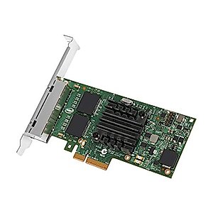 Intel reg; Ethernet Server Adapter I350-T4V2 - PCI Express 2.1 x4-4 Port(s) - 4 x Network (RJ-45) - Twisted Pair - Low-Profile, Full-Height - Bulk