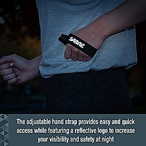 SABRE Runner Pepper Gel, Maximum Police Strength OC Spray, Reflective Hand Strap for Easy Carry & Quick Access, 0.67 fl oz, Secure & Easy to Use Safety, Optional Clip-On Alarm & LED Armband Combos