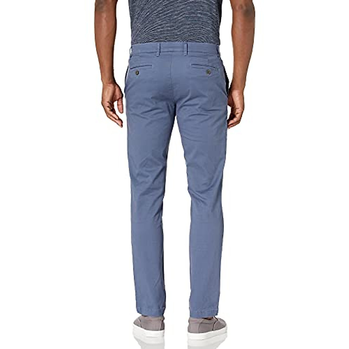 Amazon Essentials Men's Skinny-Fit Washed Comfort Stretch Chino Pant (Previously Goodthreads), Denim, 32W x 28L