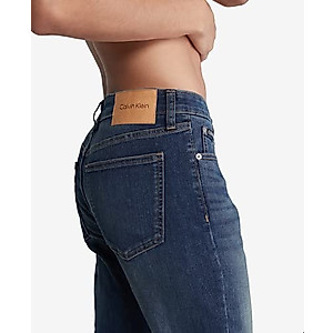 Calvin Klein Men's Slim High Stretch Jeans, Avedon Dark, 32W x 30L