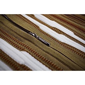 STACY ADAMS Men's Full Zippered Winter Sweaters (4XL, A-Tan)