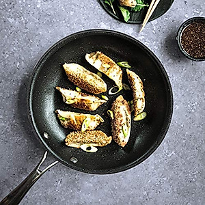 Granitestone Cookware 12” Nonstick Pan for Cooking & Frying, Mineral Enforced Egg Pan with Stay Cool Handles, Dishwasher Safe Cooking with No Warp Technology, 100% PFOA Free