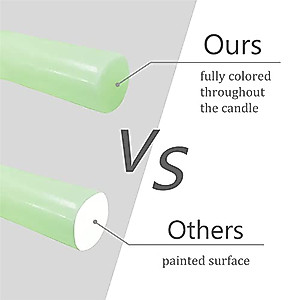 Gedengni Spiral Taper Dinner Candles Conical Stick Candles H 19 cm for Holiday Wedding Party (Blue Green)