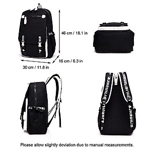 WANHONGYUE Undertale Game Canvas Rucksack Laptop Backpack Casual Dayback /20