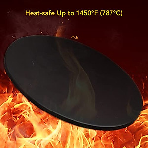Pizza Stone Bread Baking Stone 13 Inch, Round Pizza Plate, Thermal Shock Resistant, Durable and Safe, Pizza Stone for Oven for Oven/BBQ/Air Fryer