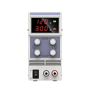Adjustable DC Power Supply 120V 3A LED Digital Bench Power Source Stabilized Power Supply Voltage Regulator Switch