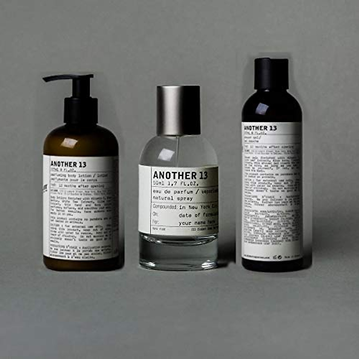 Le Labo Another 13 Gift Set Parfum 1.7 oz, Body Lotion 8 oz and Shower Gel 8 oz