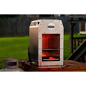 B.B. Prime Salamander Broiler Bundle by JJGeorge, 1500 Degree Broiler, Steak Searing Machine, Cook High End Steaks at Home, Infrared Broiler